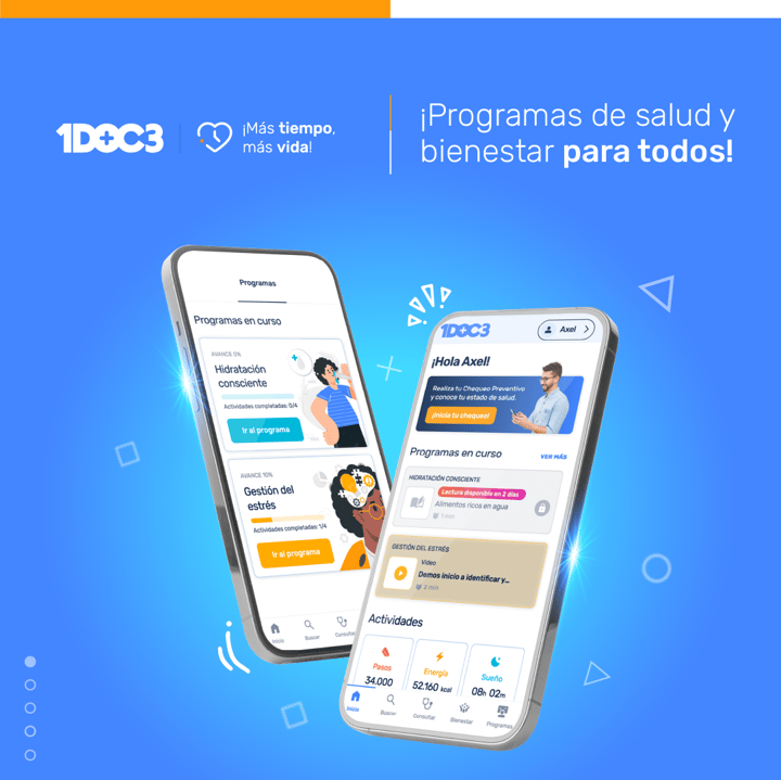 Optimizando tu bienestar: 1DOC3 tu aliado en la salud y finanzas